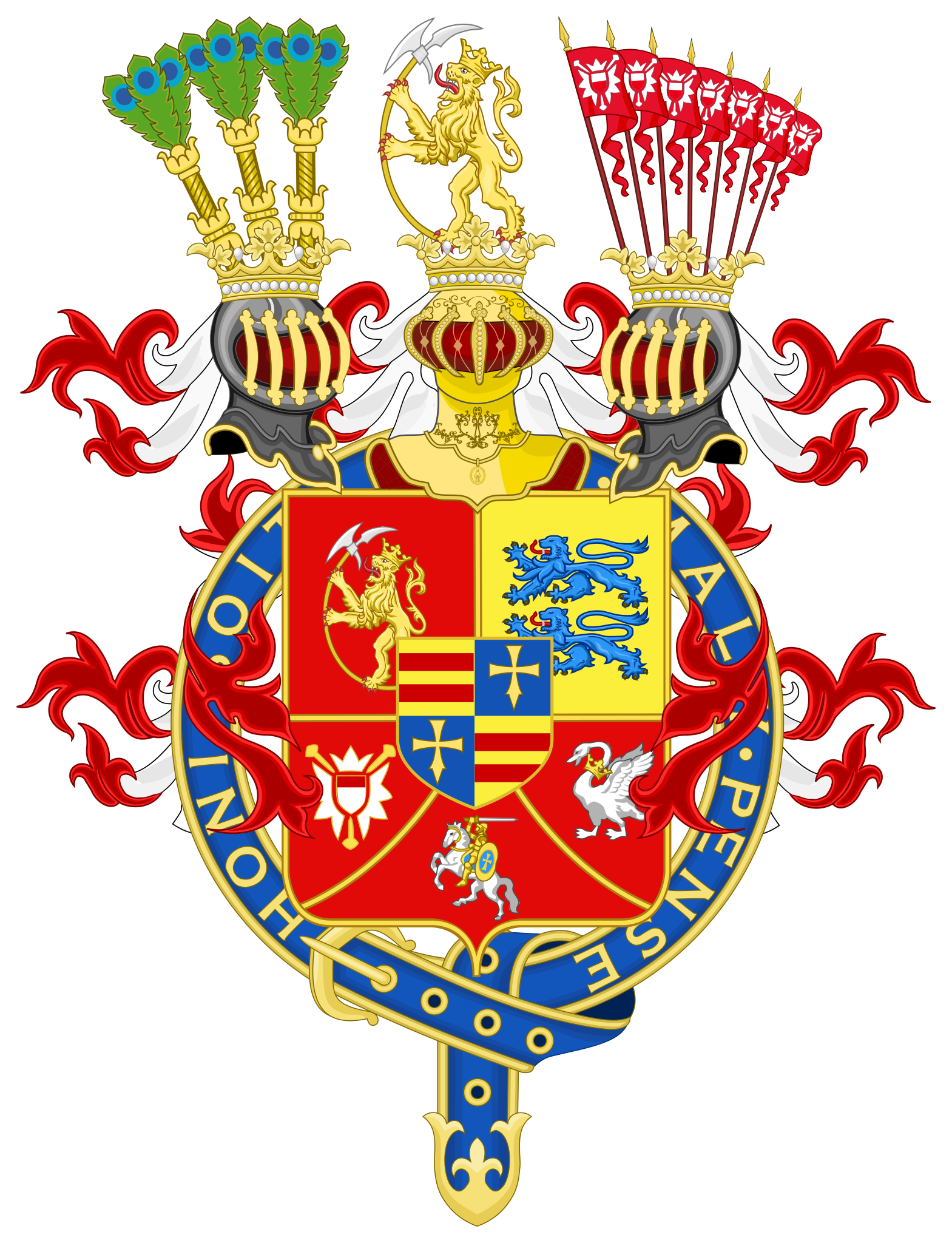 ملف:Armoiries de Adolphe de Holstein-Gottorp.svg - المعرفة