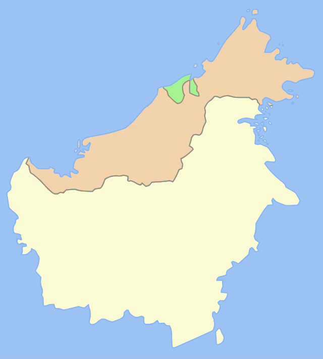 ملف:Borneo blank map.svg - المعرفة