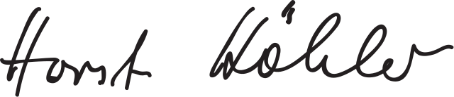 ملف:Horst Köhler Signature.svg - المعرفة