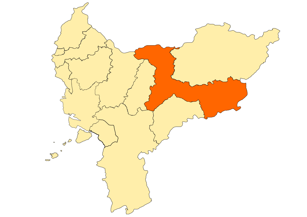 ملف:Locator map of Sintang Regency in West Kalimantan.svg - المعرفة