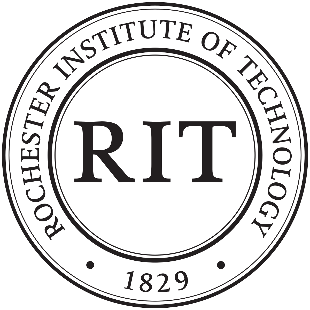 ملف:Rochester Institute of Technology Seal (2018).svg - المعرفة