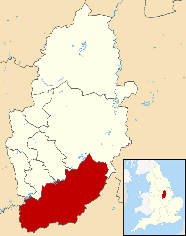 ملف:Rushcliffe UK locator map.svg - المعرفة