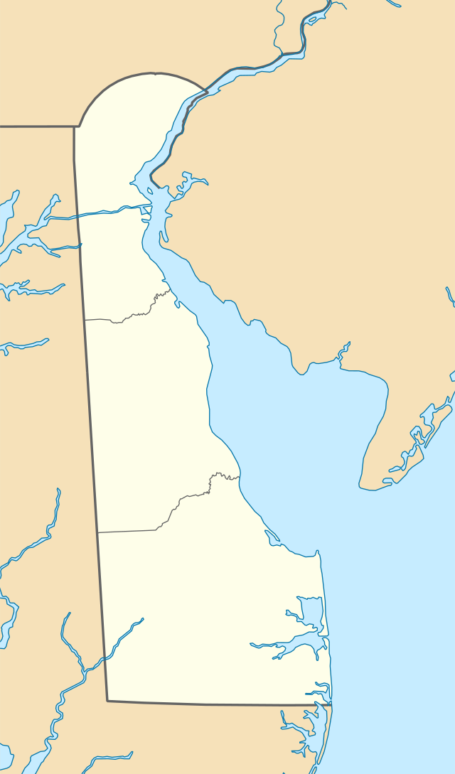 ملف:USA Delaware location map.svg - المعرفة