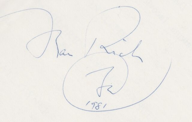 ملف:Frances Rich signature, 1981.jpeg - المعرفة