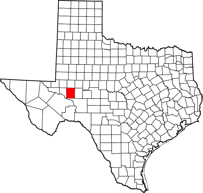 ملف:Map of Texas highlighting Upton County.svg - المعرفة