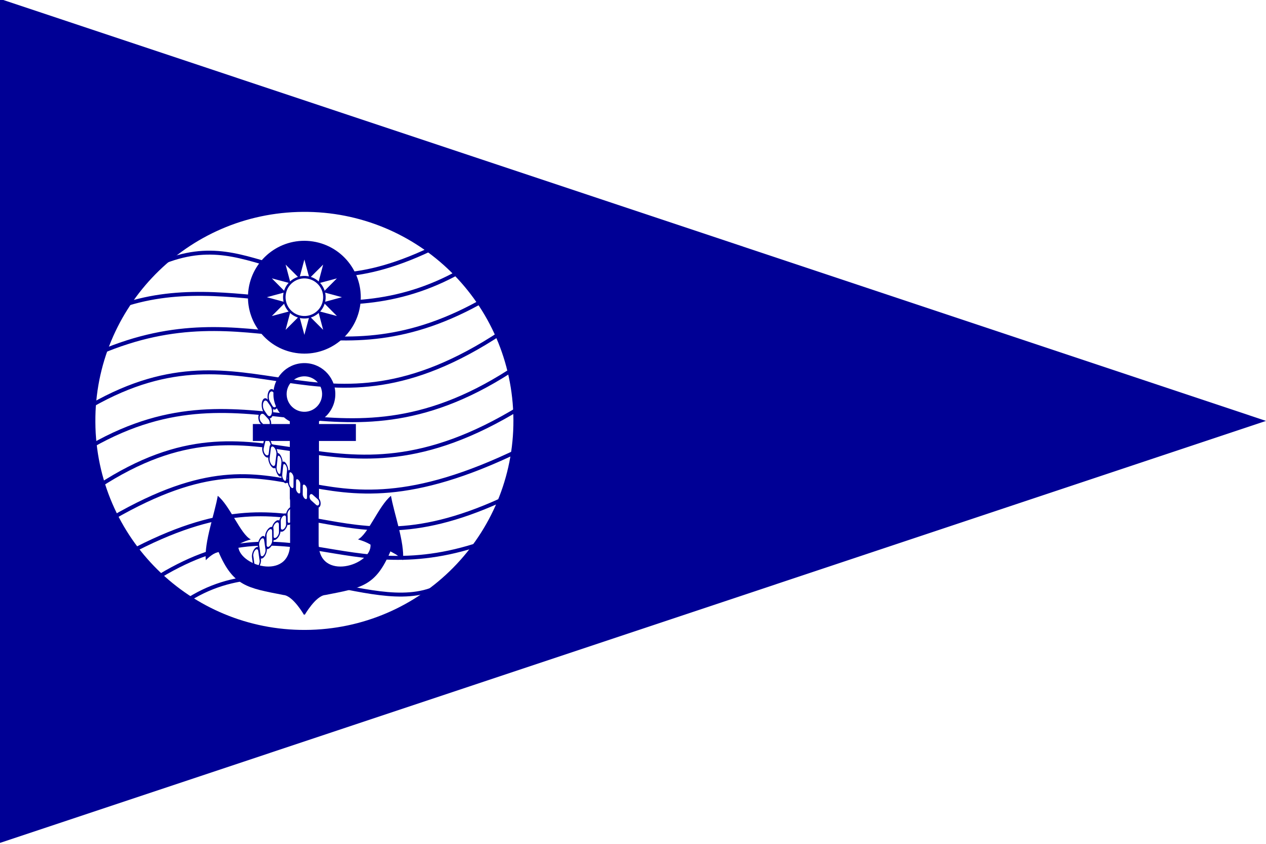 ملف:ROCN Navigating Battle Ship Pennant.svg - المعرفة