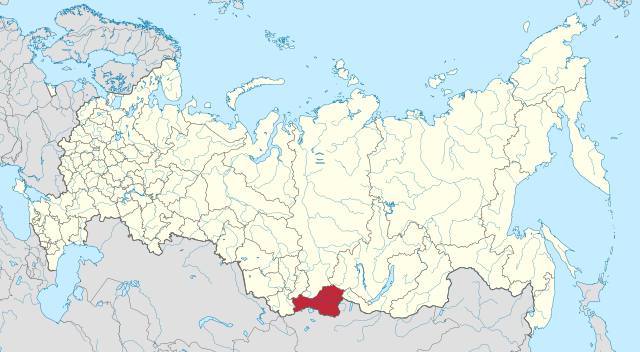 ملف:Map of Russia - Tuva.svg - المعرفة