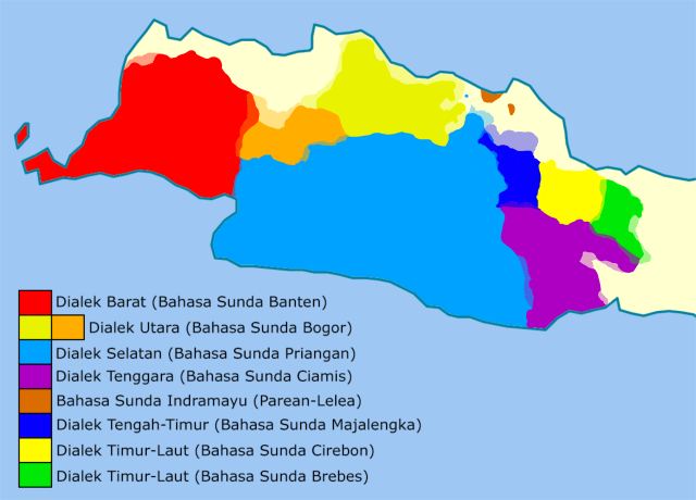 ملف:Sundanese dialects distribution map.svg - المعرفة