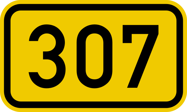 ملف:Bundesstraße 307 number.svg - المعرفة