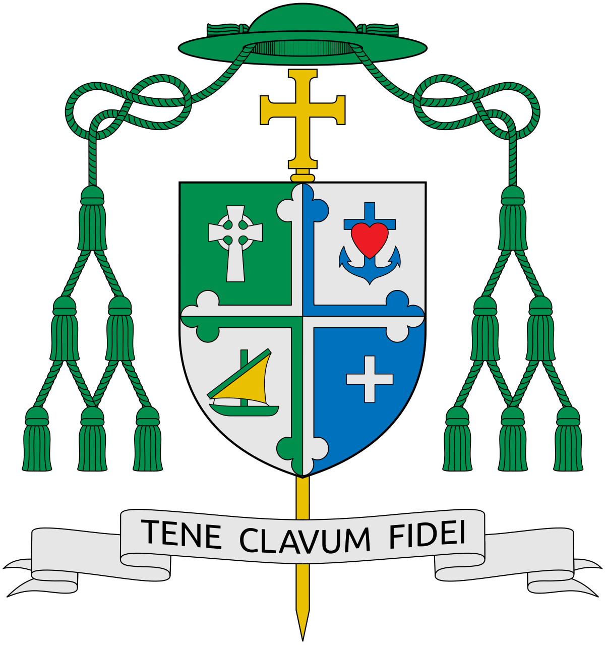 ملف:Coat of arms of George James Rassas.svg - المعرفة