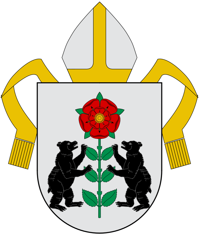 ملف:Escudo de la Diócesis de Santa Rosa de Osos.svg - المعرفة