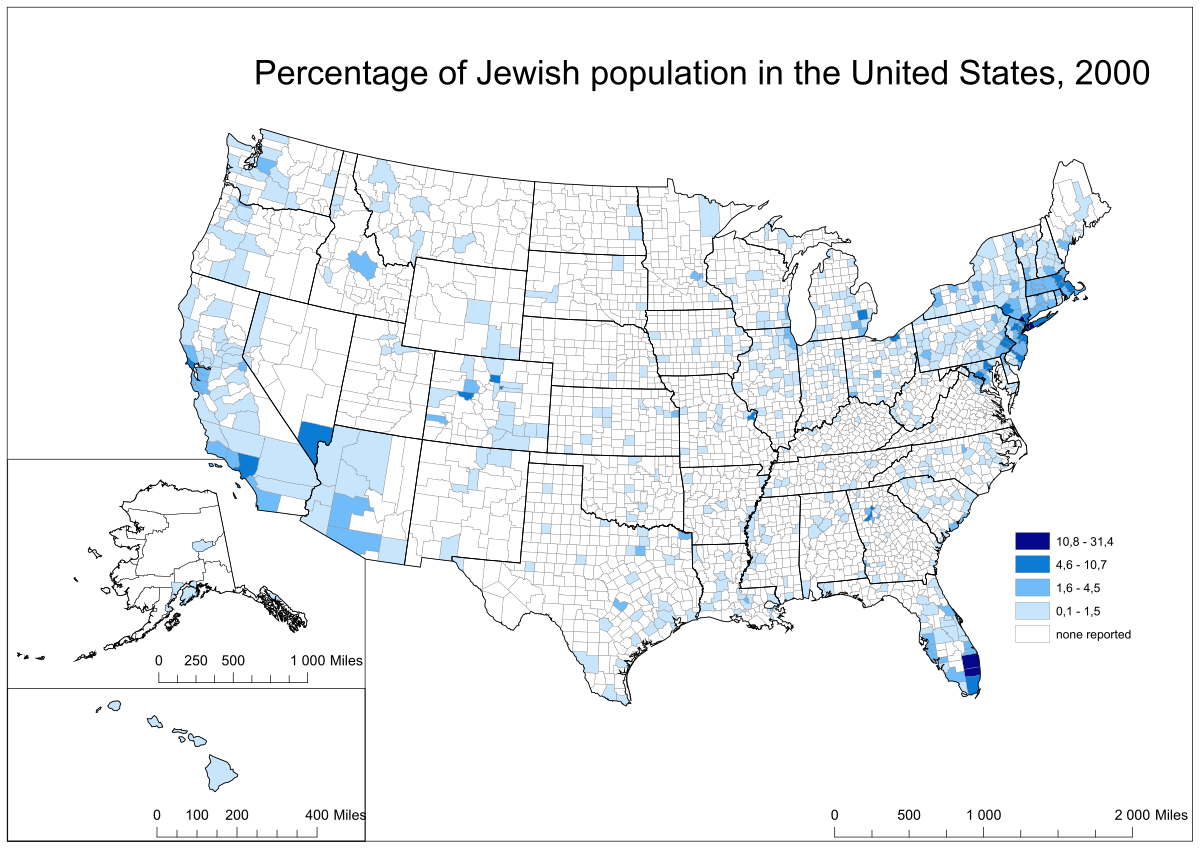 ملف:Jewish population in the USA in 2000.svg - المعرفة
