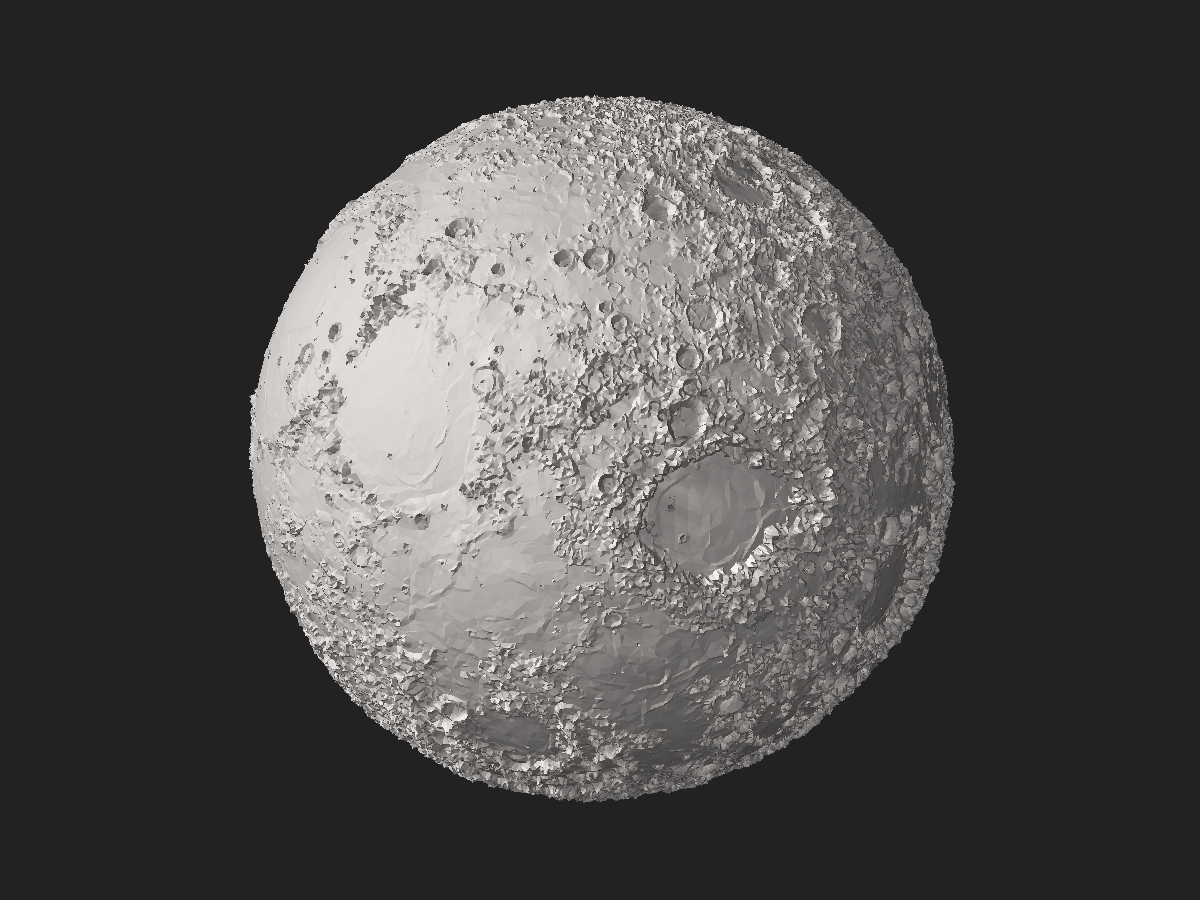 ملف:Moon elevation 2.stl - المعرفة