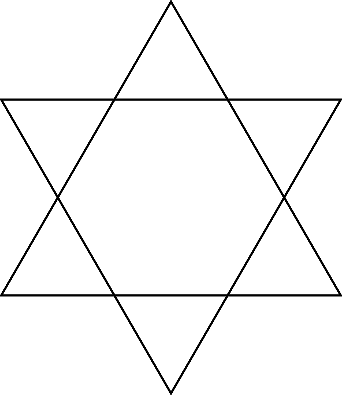 ملف:Hexagram.svg - المعرفة