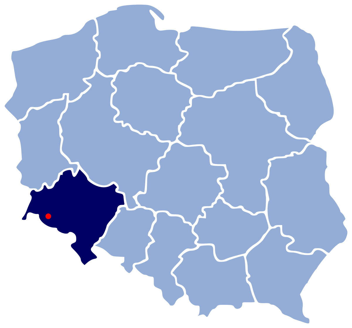 ملف:POL Mirsk map.svg - المعرفة