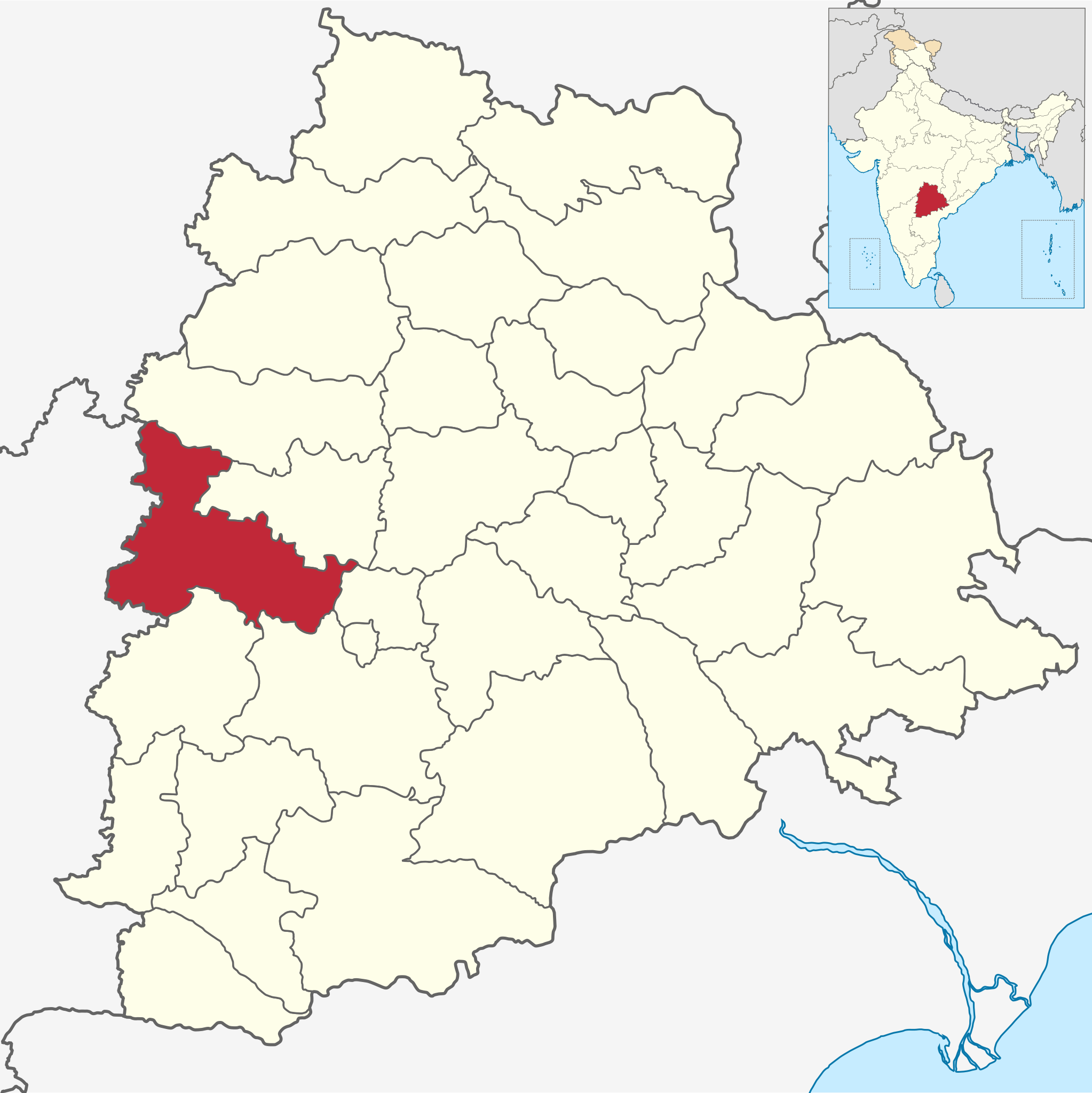 ملف:Sangareddy in Telangana (India).svg - المعرفة