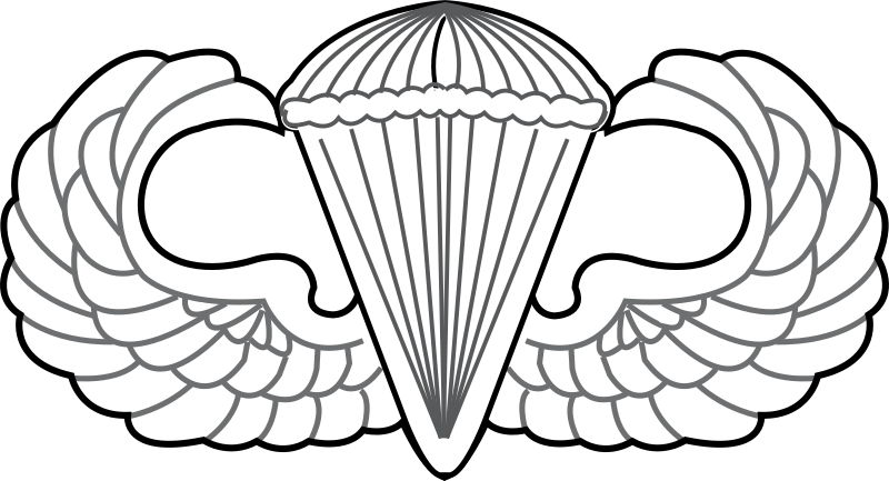 ملف:United States Air Force Parachutist Badge.svg - المعرفة