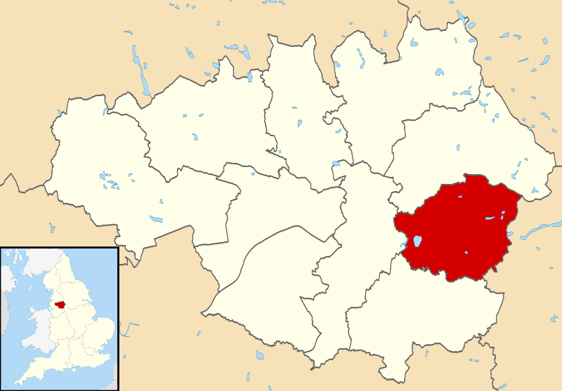 ملف:Tameside UK locator map.svg - المعرفة