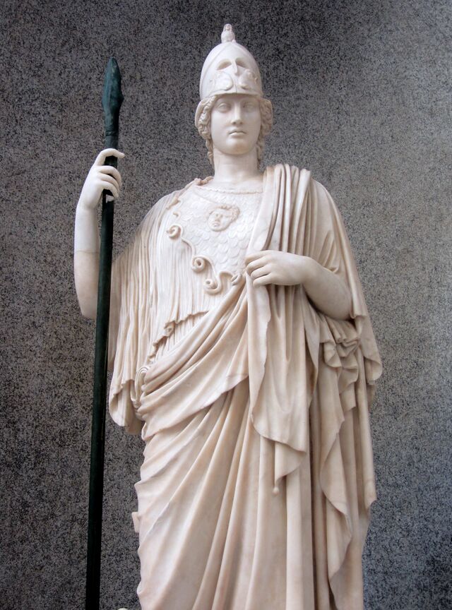 ملف:The Athena Giustiniani, Vatican Museums (Photo by Alex-David Baldi ...