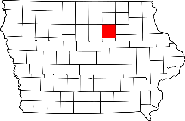 ملف:Map of Iowa highlighting Butler County.svg - المعرفة
