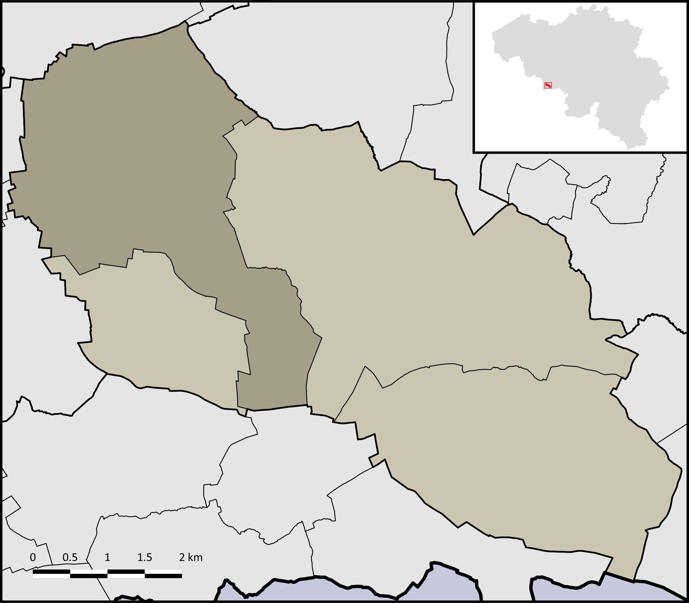 ملف:Élouges Dour Hainaut Belgium Map.svg - المعرفة
