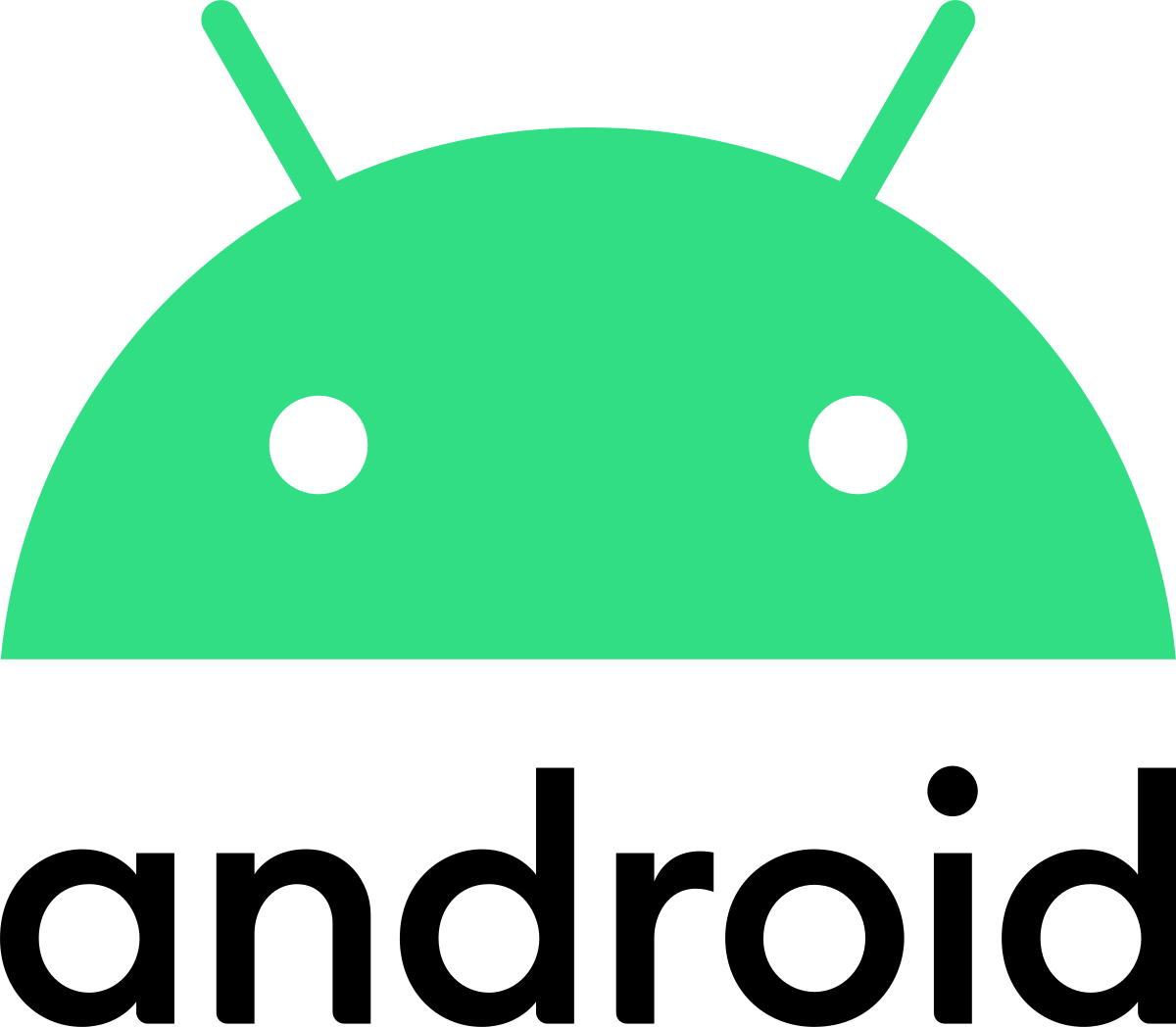 ملف:Android logo 2019 (stacked).svg - المعرفة