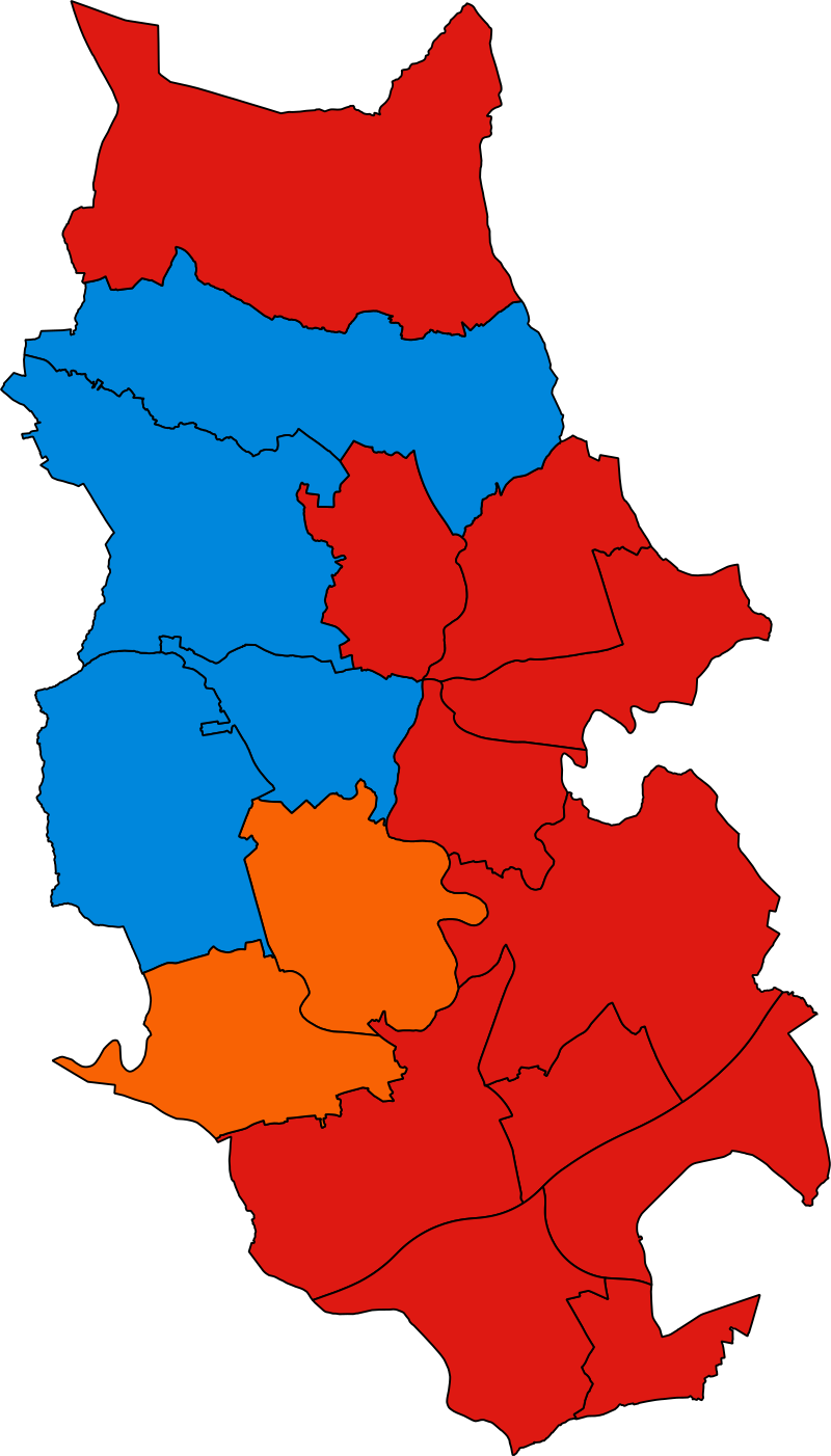 ملف:Bury UK ward map 2023.svg - المعرفة