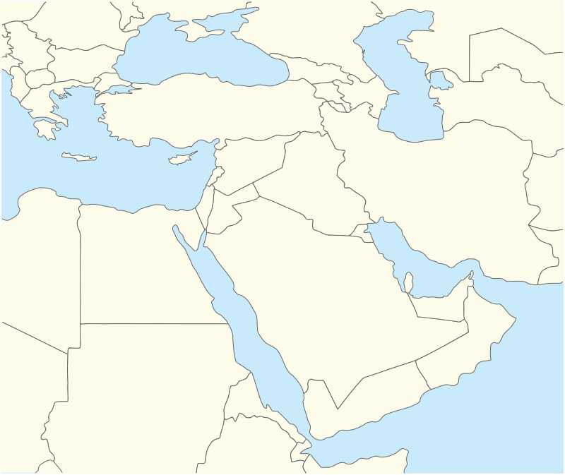 ملف:Middle East location map2.svg - المعرفة