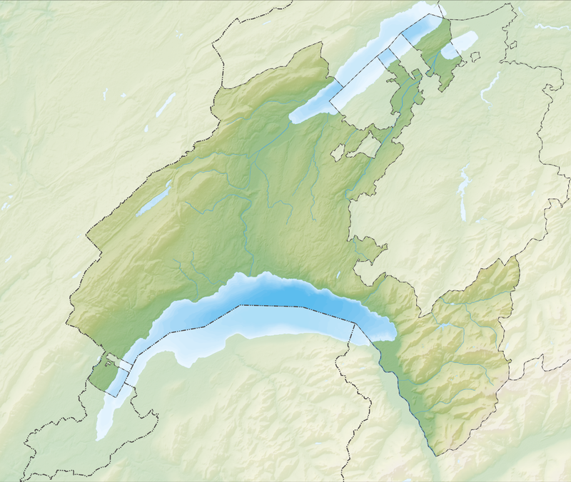 وحدة:Location map/data/Canton of Vaud - المعرفة