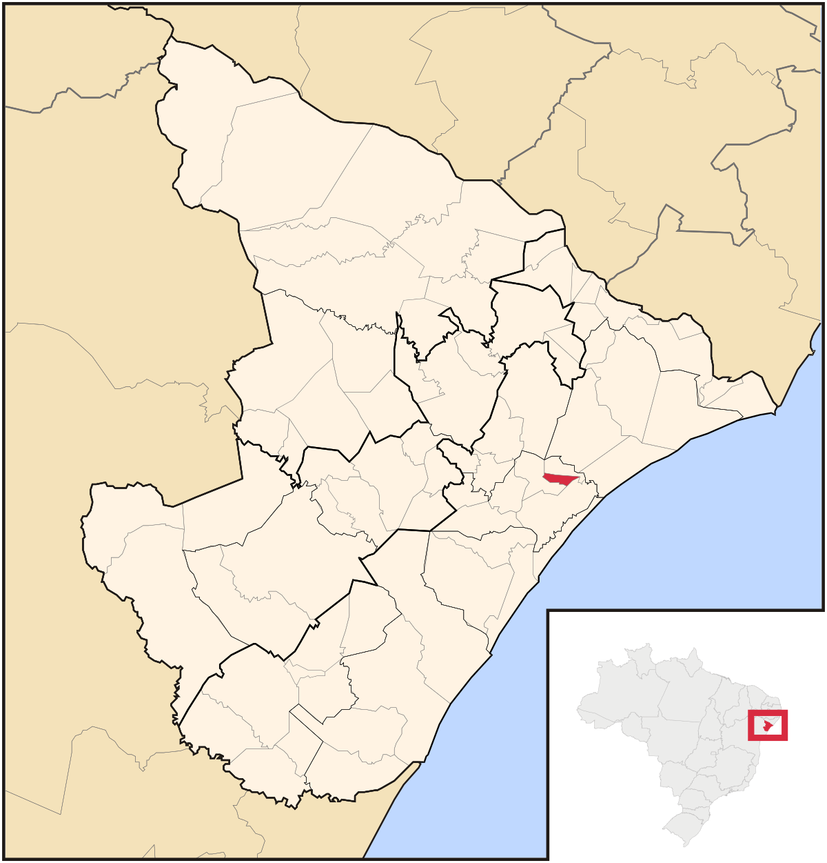 ملف:Sergipe Municip GeneralMaynard.svg - المعرفة