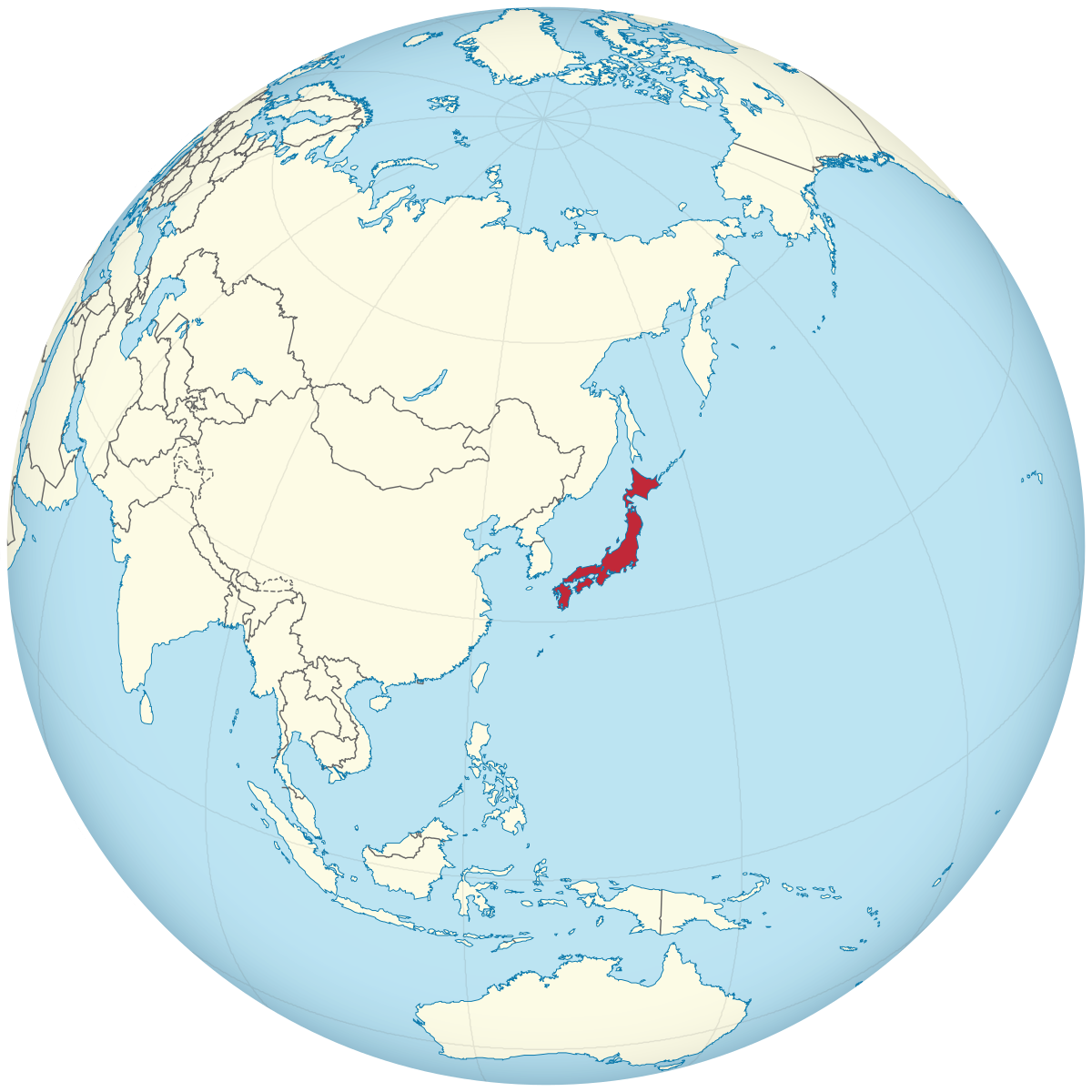 ملف:Japan on the globe (de-facto) (Japan centered).svg - المعرفة