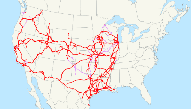 ملف:Union Pacific Railroad system map.svg - المعرفة