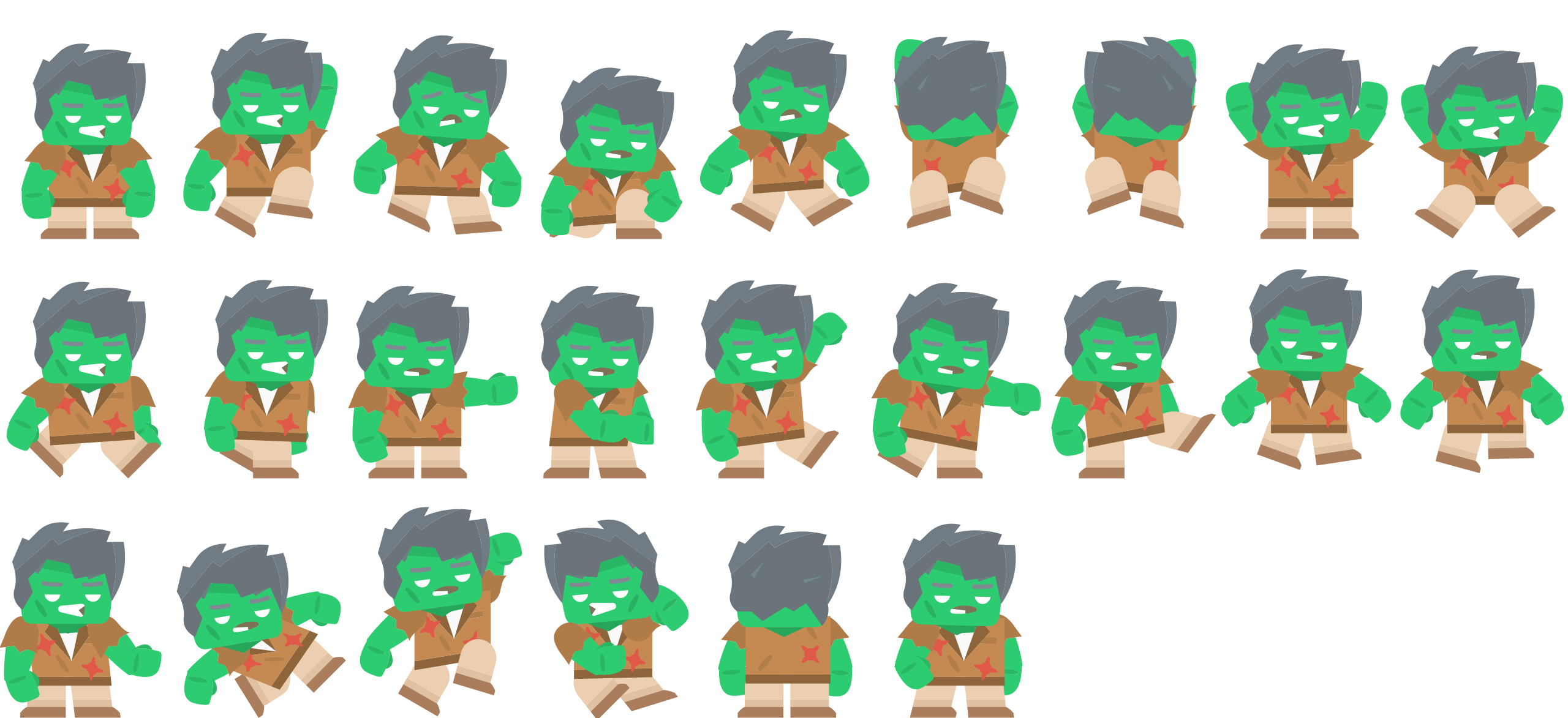 ملف:Kenney.nl platformer characters - zombie vector.svg - المعرفة