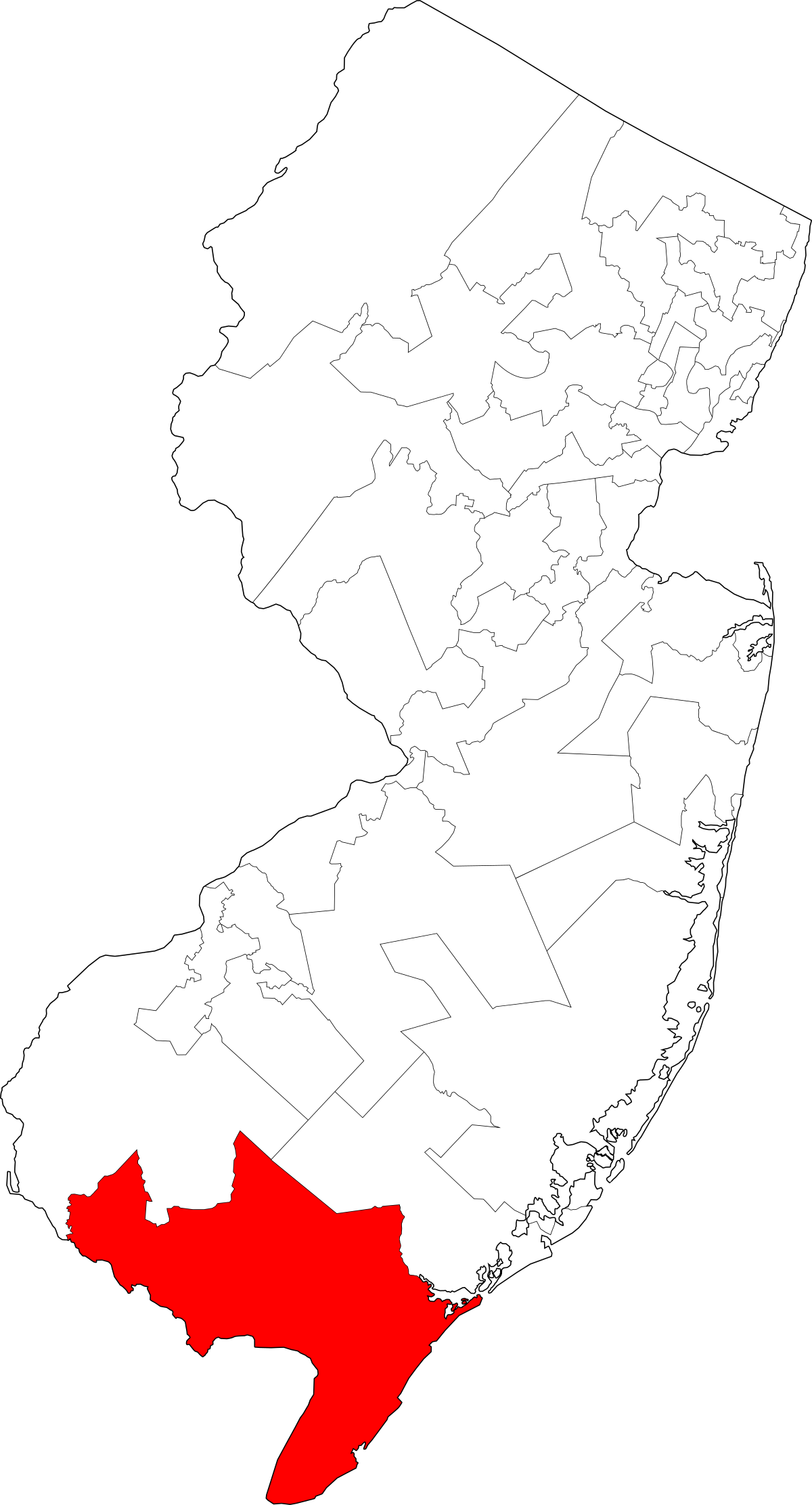 ملف:New Jersey Legislative Districts Map (2011) D01 hl.svg - المعرفة