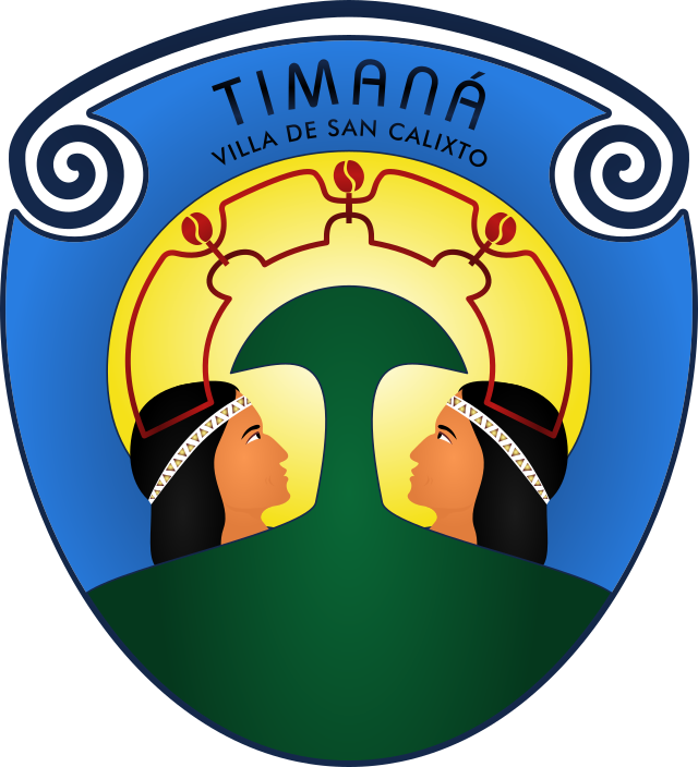 ملف:Escudo del municipio de Timana (Huila).svg - المعرفة
