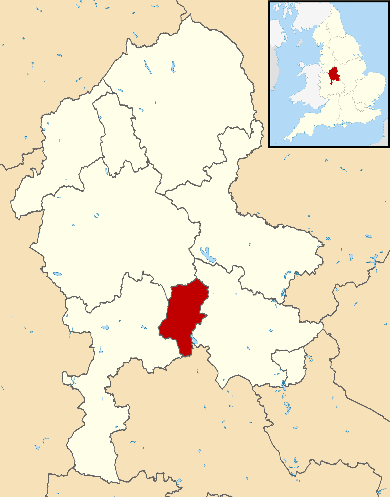 ملف:Cannock Chase UK locator map.svg - المعرفة