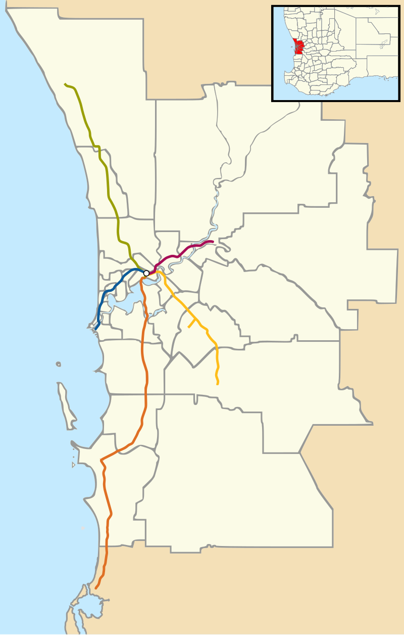 ملف:Transperth railway map.svg - المعرفة