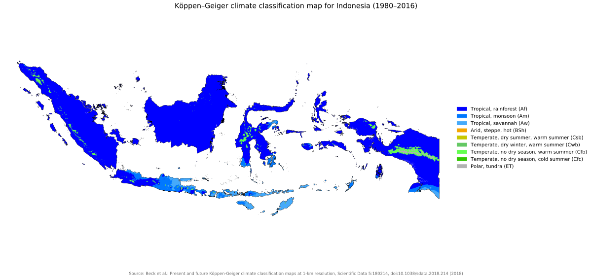 ملف:Koppen-Geiger Map IDN present.svg - المعرفة