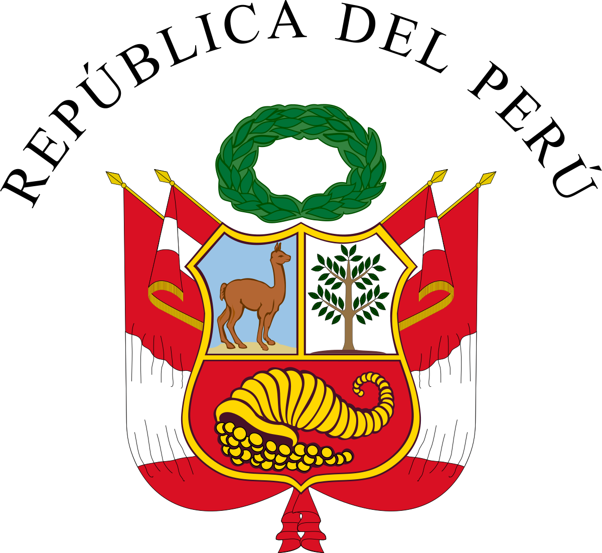ملف:Gran Sello de la República del Perú (variante).svg - المعرفة