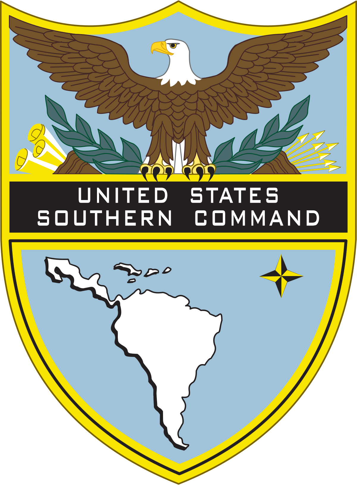 ملف:Seal of the United States Southern Command.svg - المعرفة