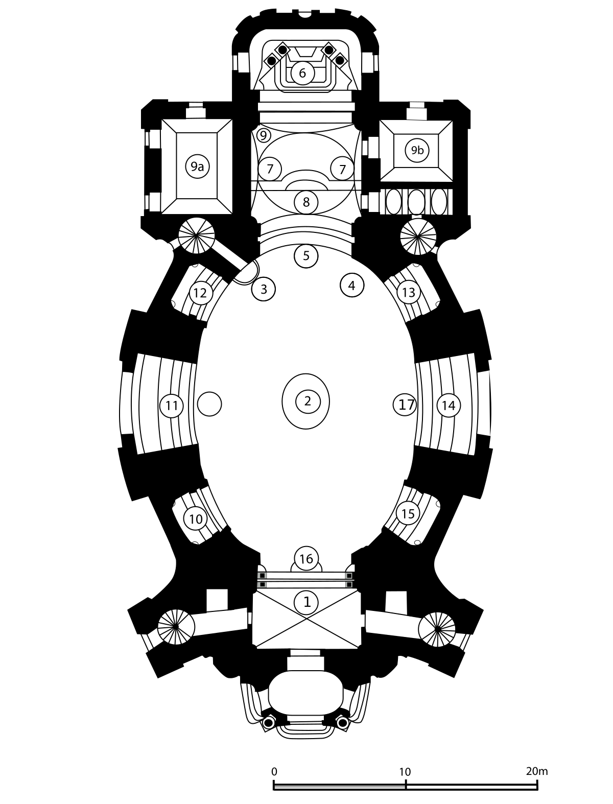 ملف:Peterskirche Vienna plan.svg - المعرفة