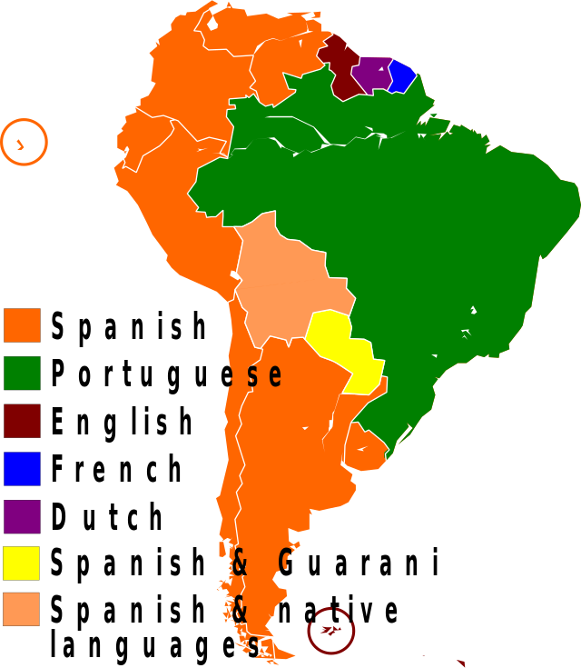 ملف:Languages of South America (en).svg - المعرفة