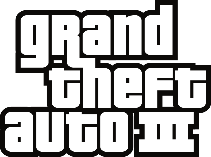 ملف:Grand Theft Auto III logo.svg - المعرفة
