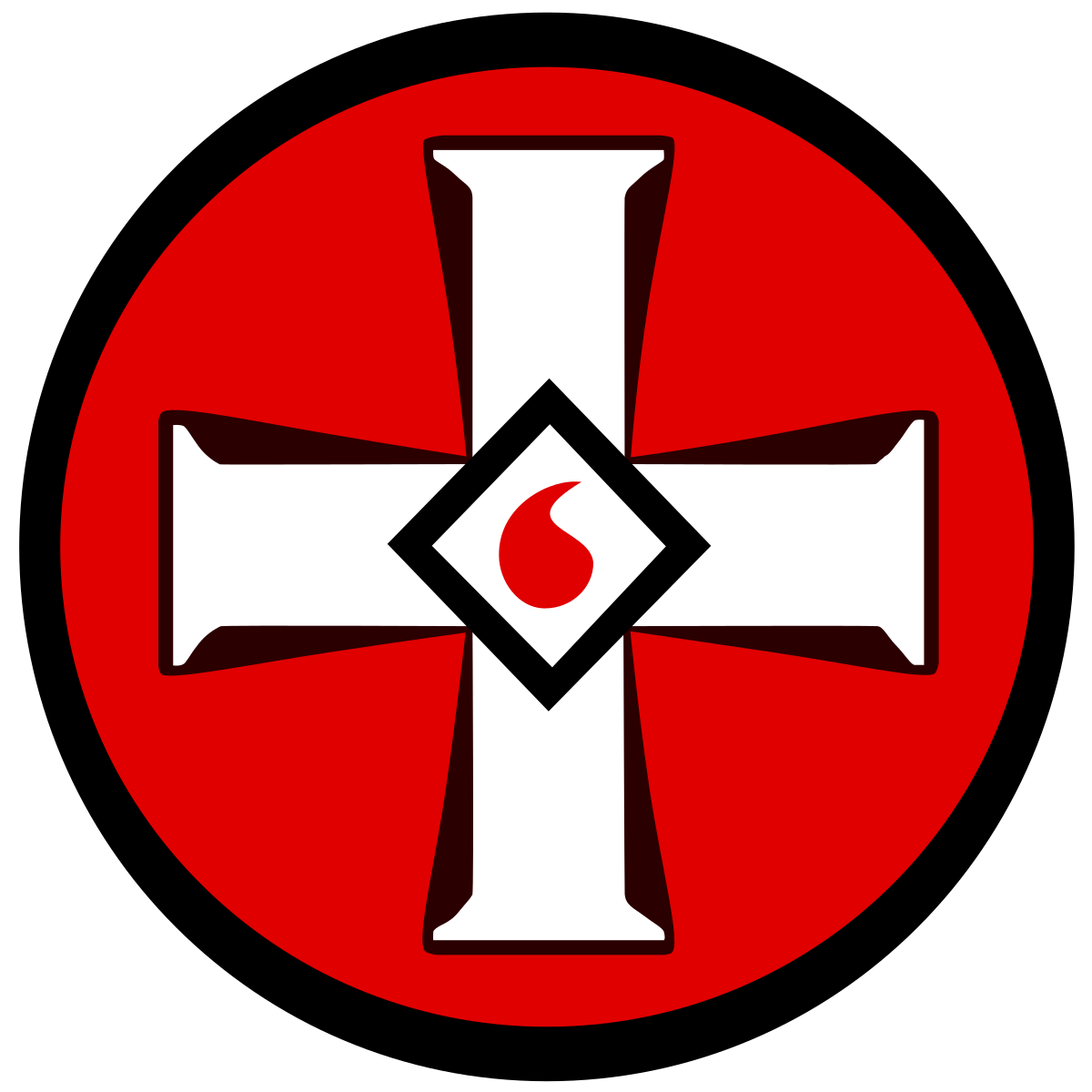 ملف:Emblem of the Ku Klux Klan.svg - المعرفة