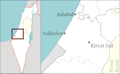 قالب:Location map Israel ashkelon - المعرفة
