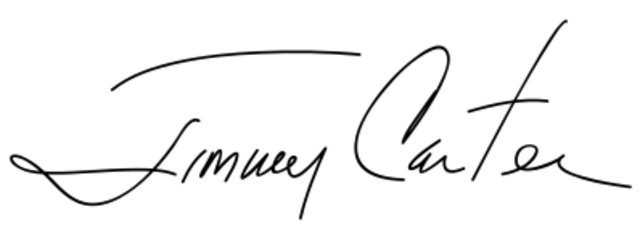 ملف:Jimmy Carter Signature-2.svg - المعرفة