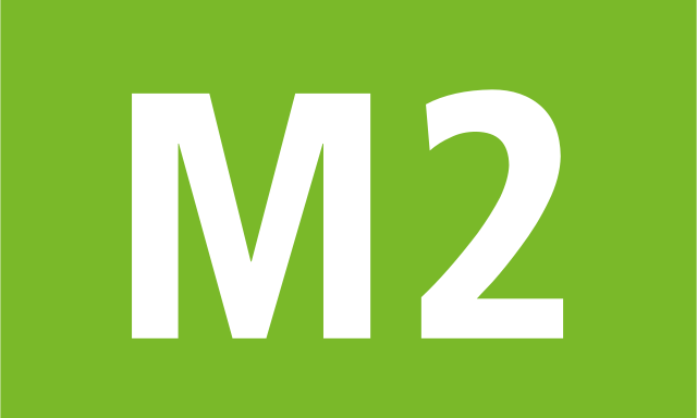 ملف:Berlin Tram M2.svg - المعرفة