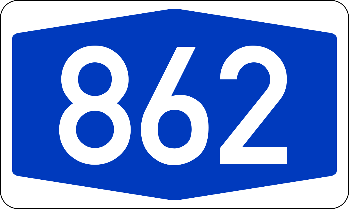 ملف:Bundesautobahn 862 number.svg - المعرفة
