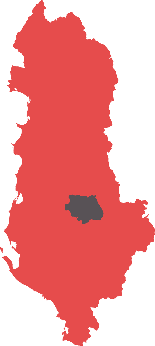 ملف:Bashkia e Gramshit në Hartën e Shqipërisë.svg - المعرفة