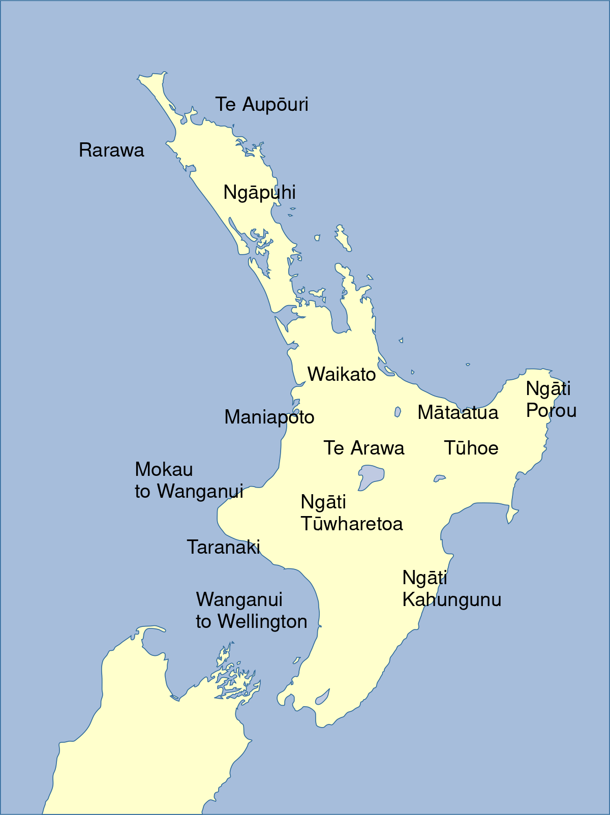 ملف:Māori dialects map.svg - المعرفة